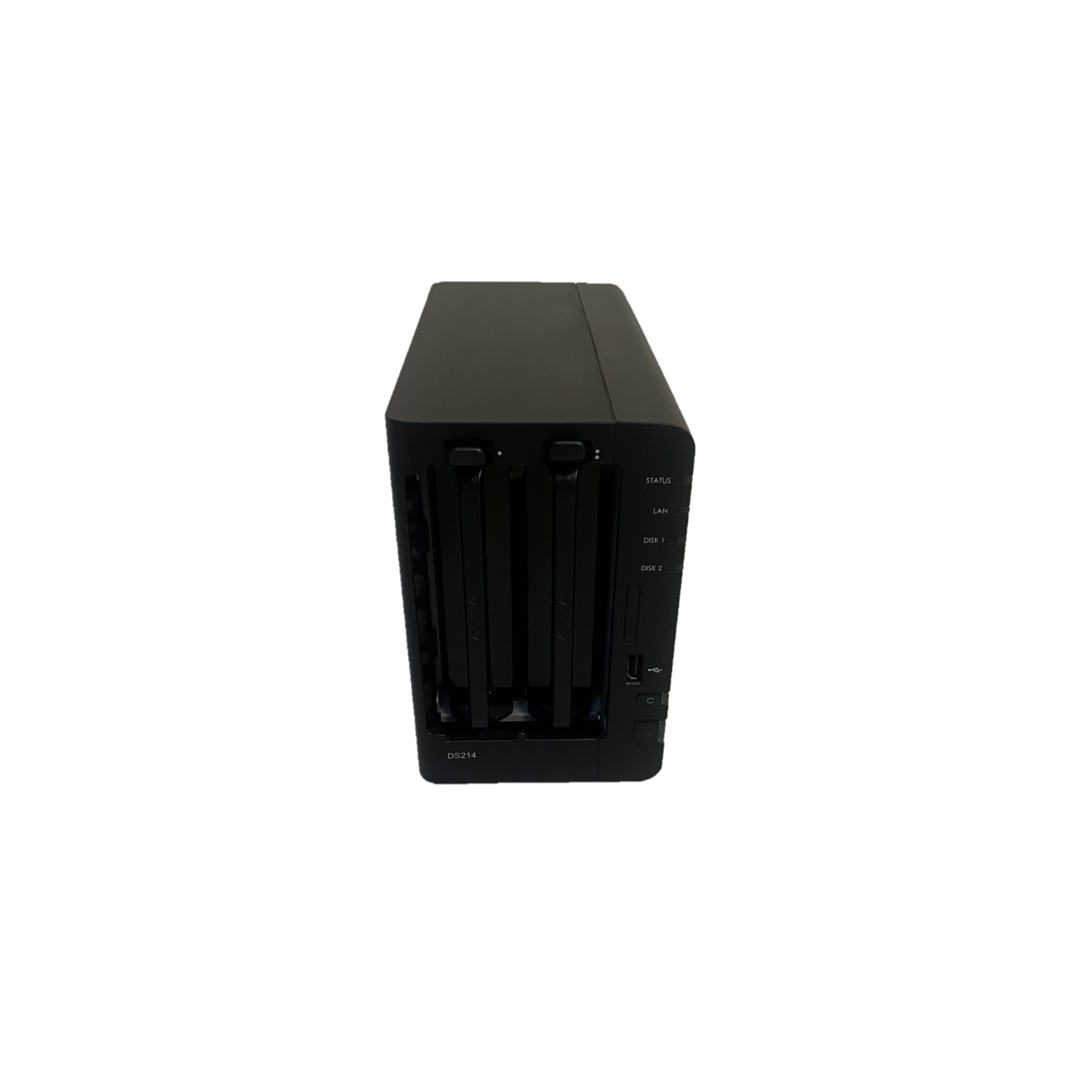 Synology DS214 DiskStation - 2-Bay NAS-Gehäuse - 2.5 Zoll oder 3.5 Zoll
